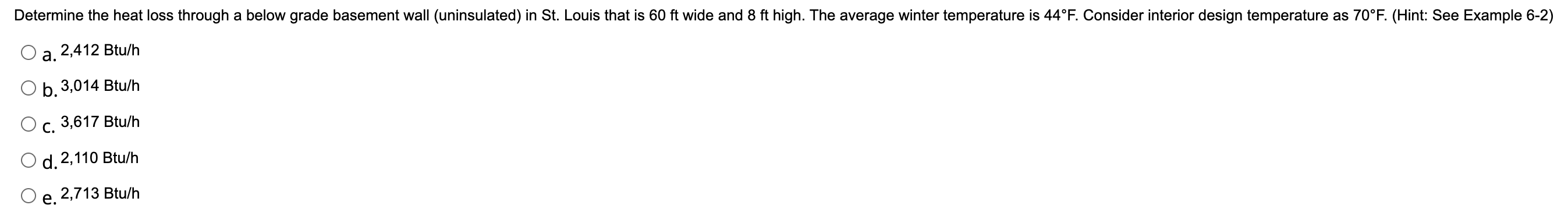 Solved Please evaluate answer in Btu/hr. NOT WATTS and | Chegg.com