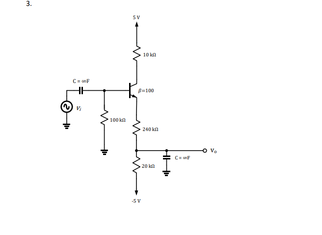 Solved Problem For The Circuits Shown Below Answer The 