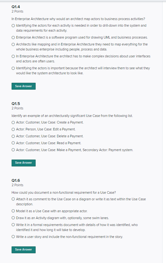 Solved Q1.2 2 Points Identify two disadvantages of using the | Chegg.com