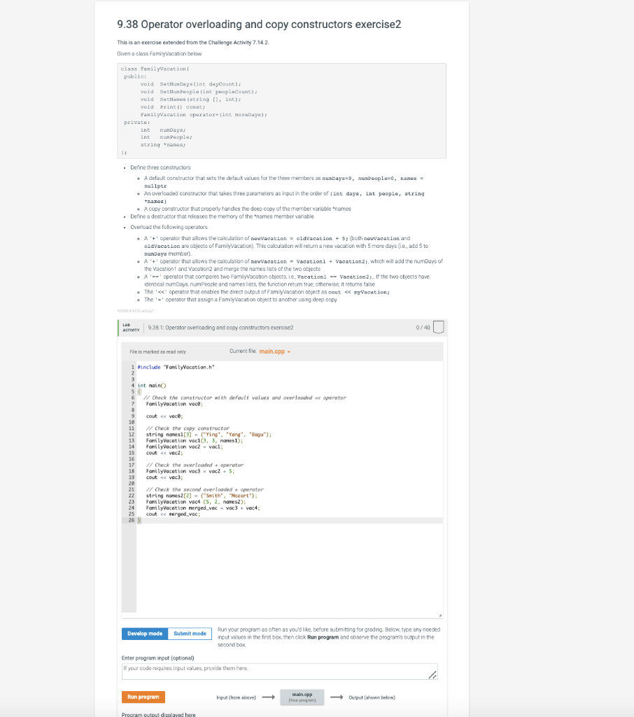 - Defrie three constructors - A default constructor | Chegg.com - Defrie three constructors - A default constructor | Chegg.com