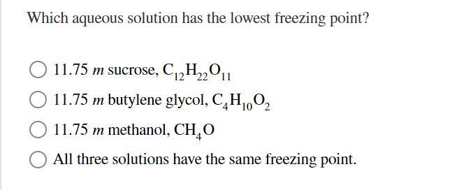 Solved An aqueous potassium chloride, KCl, solution is made | Chegg.com