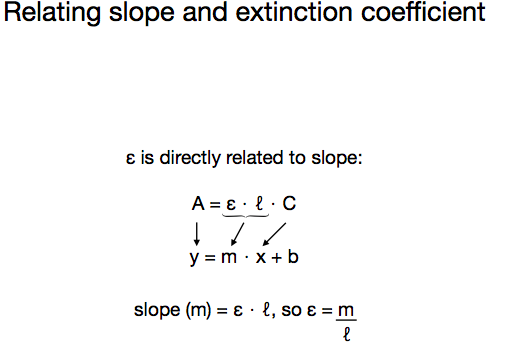 Solved What extinction coefficient did you obtain? Show | Chegg.com