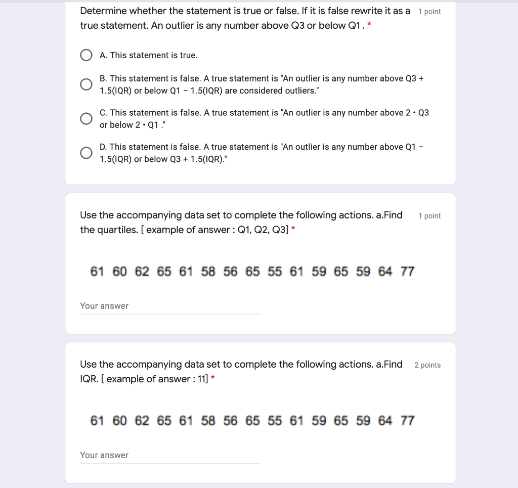 Solved Determine whether the statement is true or false. If | Chegg.com