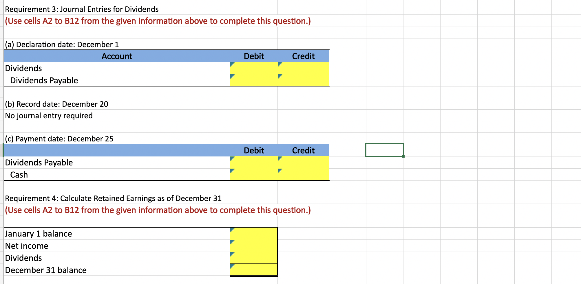 Solved 2uestion Title (1) 三10-02 (Static) Using Excel to | Chegg.com