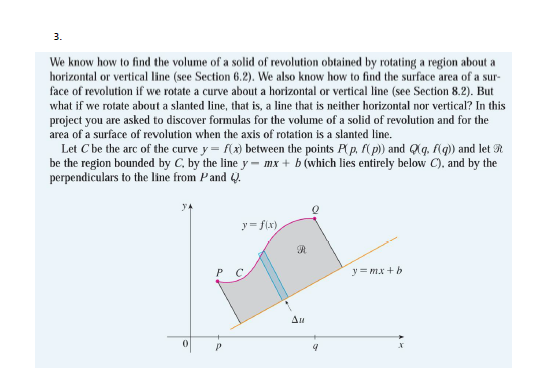3. We know how to find the volume of a solid of | Chegg.com