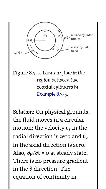 Solved Coaxial cylinders. The geometry of two coaxial | Chegg.com