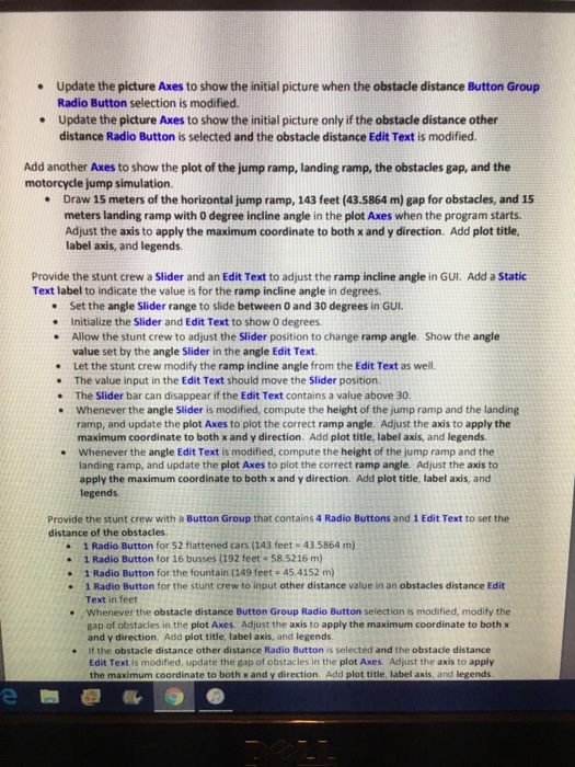 Write a MATLAB graphical user interface (GUI) to | Chegg.com