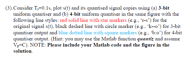 Solved Use MATLAB to plot the function with given | Chegg.com