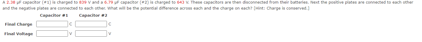 Solved and the negative plates are connected to each other. | Chegg.com