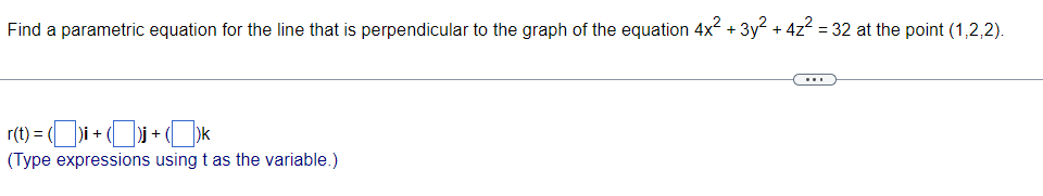 Solved Find a parametric equation for the line that is | Chegg.com