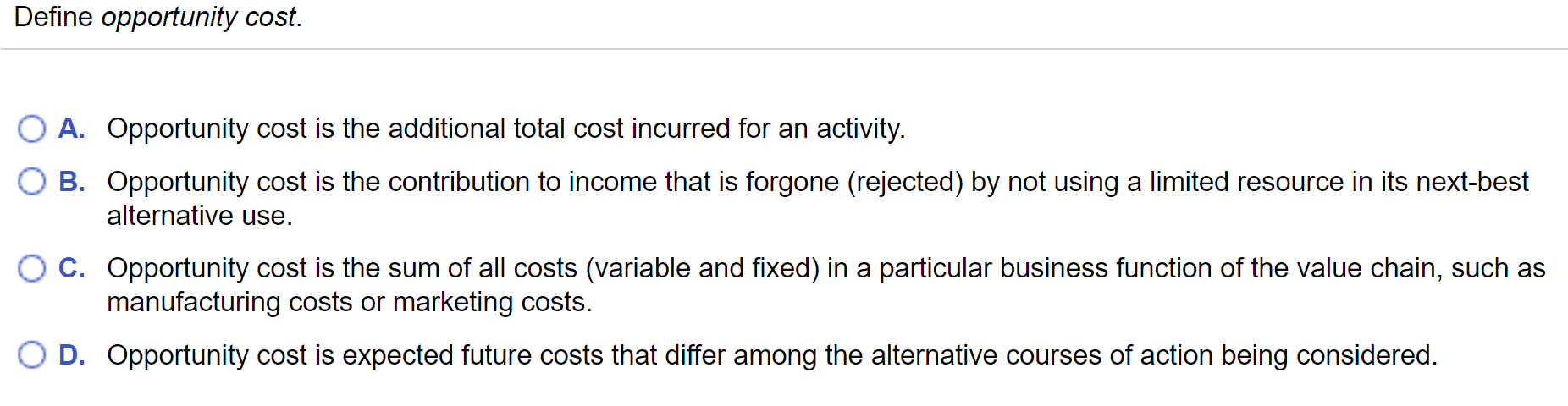 Solved The denominator – level concept based on capacity | Chegg.com