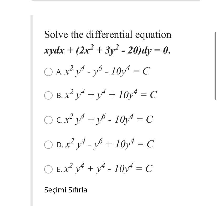 Solved Find two values of r such that y =x" is a solution of | Chegg.com