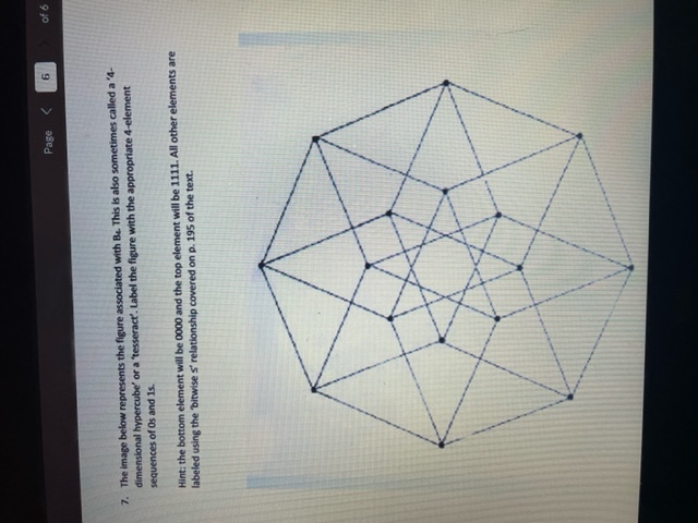Solved Page 6 of 6 7. The image below represents the figure | Chegg.com