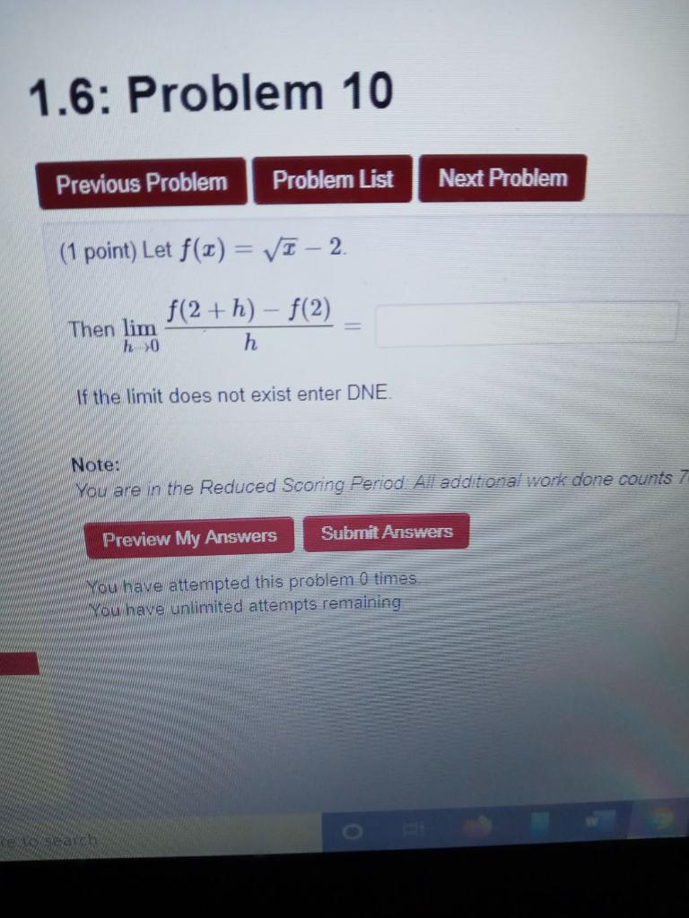 Solved 1.6: Problem 10 Previous Problem Problem List Next | Chegg.com