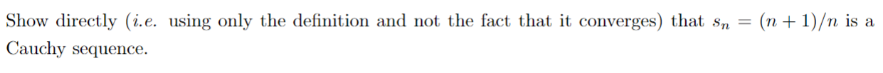 Solved Show directly (i.e. using only the definition and not | Chegg.com Solved Show directly (i.e. using only the definition and not | Chegg.com