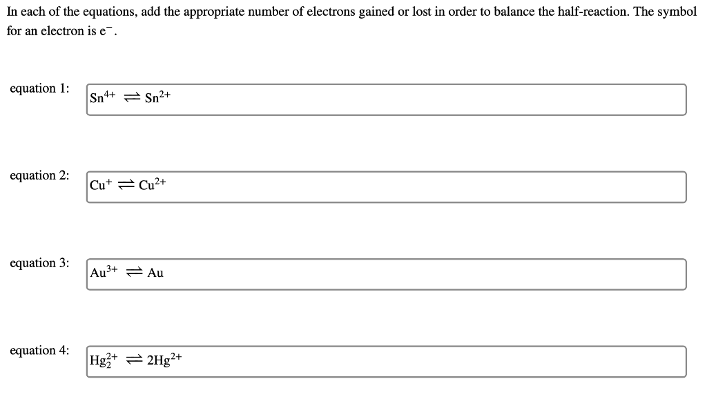 Solved In each of the equations, add the appropriate number | Chegg.com