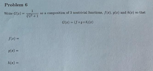 Solved Let f(x)=1−2x2 and g(x)=x+1. Determine the following | Chegg.com