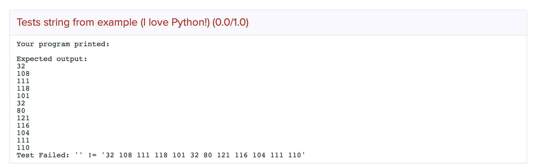 Solved convert character into ASCIIi code. The outputs | Chegg.com