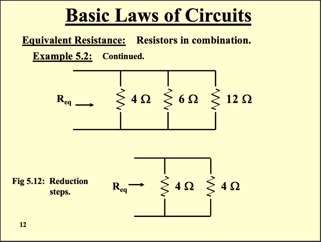 Solved Equivalent Resistance: Resistors in combination. | Chegg.com