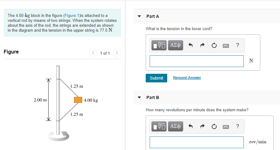 Solved The 4.00-kg block in the figure (Figure 1)is attached | Chegg.com