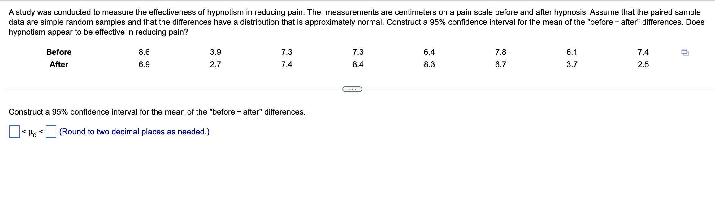 Solved A study was conducted to measure the effectiveness of | Chegg.com