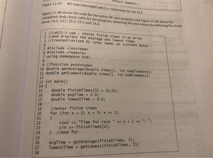 Solved lld viewing the Labl1-1.cpp file, w llg on your C++ | Chegg.com