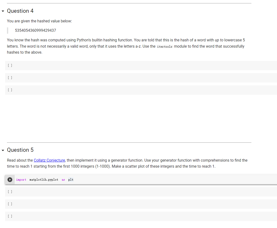 You are given the hashed value below: | Chegg.com