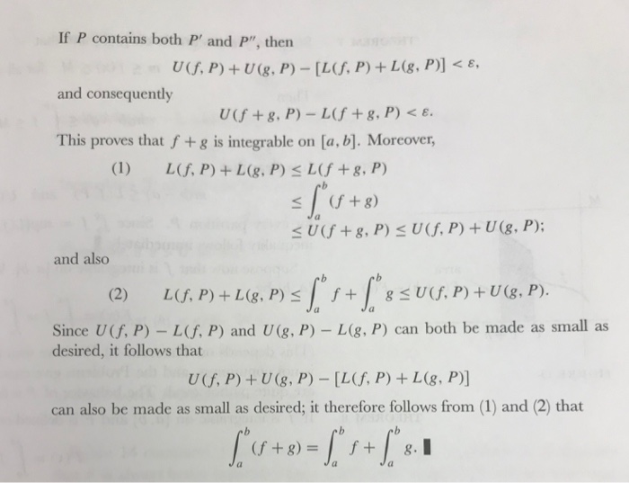 Solved Real Analysis: 13.10) Prove, using the notation of | Chegg.com