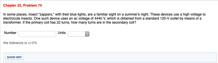 Solved Chapter 22, Problem 74 In some places, insect | Chegg.com