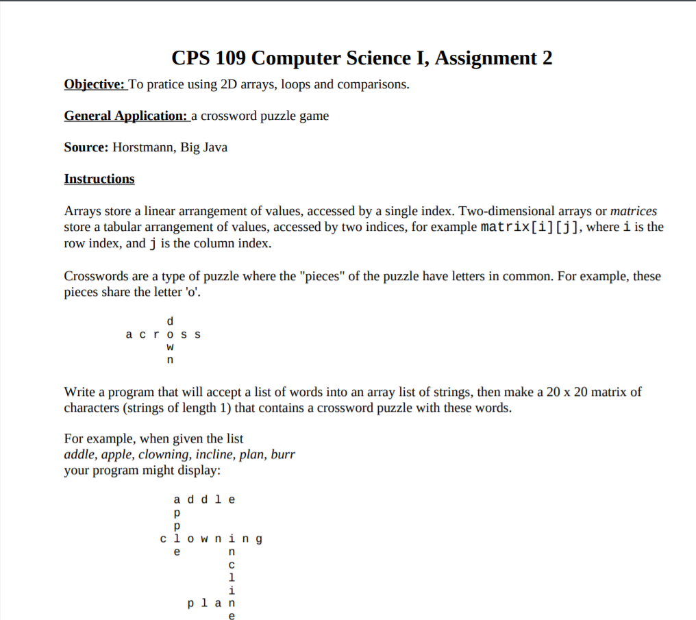 LANGUAGE PYTHON CPS 109 Computer Science I, | Chegg.com