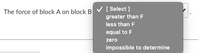 Solved The blocks shown below are moving to the right while | Chegg.com