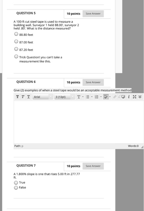 Solved QUESTION 1 10 points Save Answer A sag error is | Chegg.com