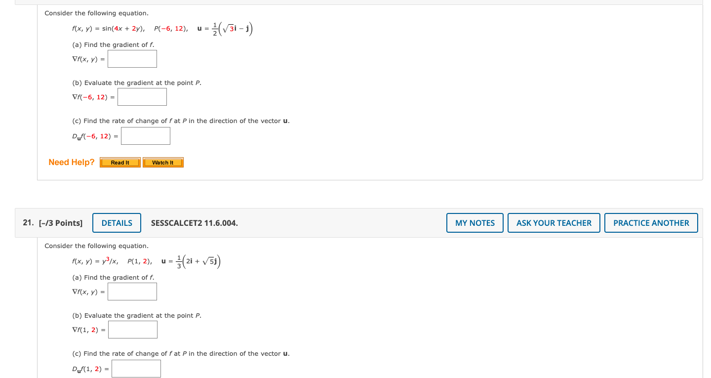 Solved Consider the following equation. f(x,y) = sin(4x + | Chegg.com