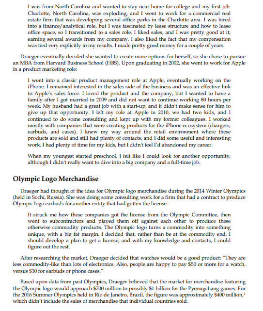 In early December 2016, Jill Draeger was preparing | Chegg.com