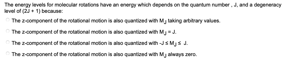 Solved The translational contribution to the molecular | Chegg.com