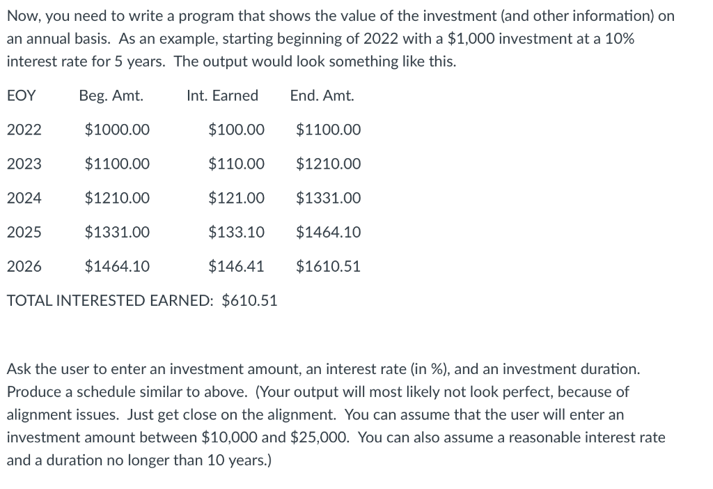 Solved Show steps on Python. Looking at the ending value of | Chegg.com