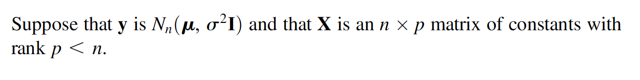 Solved Suppose that y is N,(u, oʻI) and that X is an n x p | Chegg.com