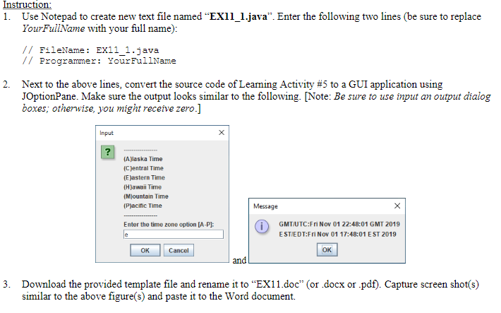 Solved Learning activity #5 source code: import | Chegg.com