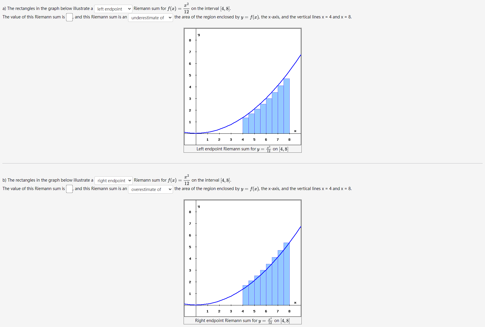 Solved a) ﻿The rectangles in the graph below illustrate a | Chegg.com