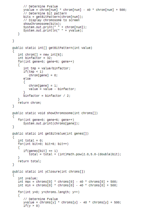 Solved Copy or download the file 'evolve java' from | Chegg.com