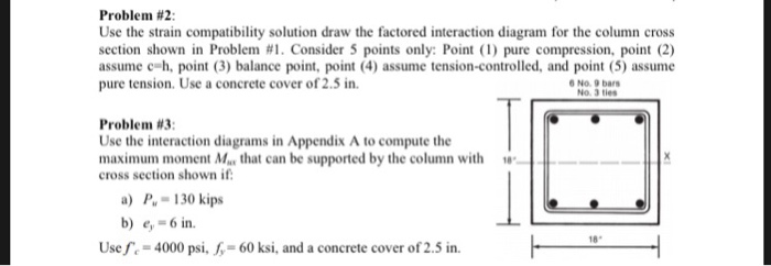 Problem #2: Use the strain compatibility solution | Chegg.com