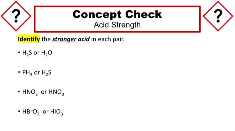 Solved - HNO2 or HNO3 - HBrO3 or HIO3 | Chegg.com