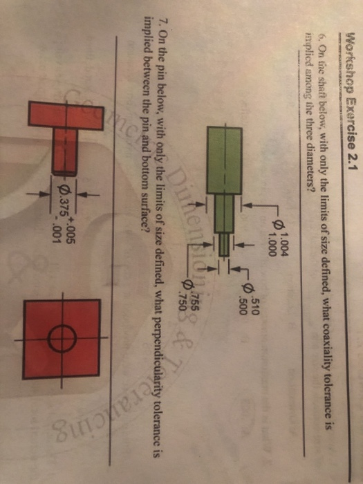 Solved Workshop Exercise 2.1 6. On the shaft below, with | Chegg.com