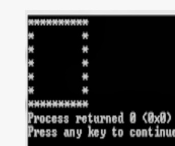 Solved USe ONLY nested for loop to draw the following shapes | Chegg.com