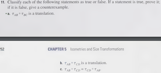 Solved Classify each of the following statements as true or | Chegg.com
