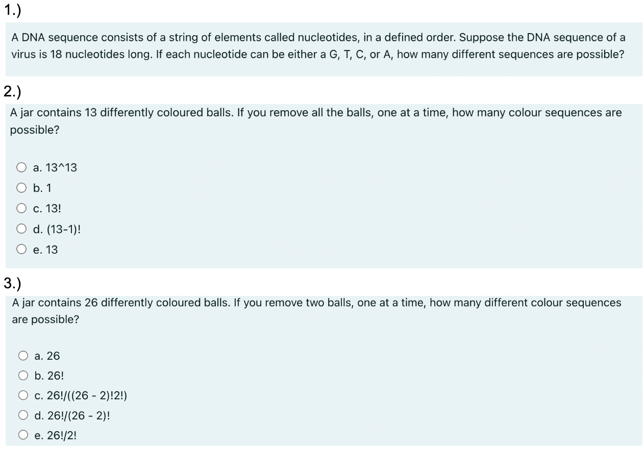 Solved A DNA sequence consists of a string of elements | Chegg.com