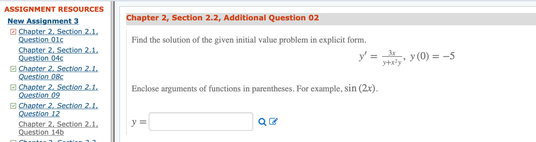 Solved Assignment Resources Chapter 2 Section 2 2