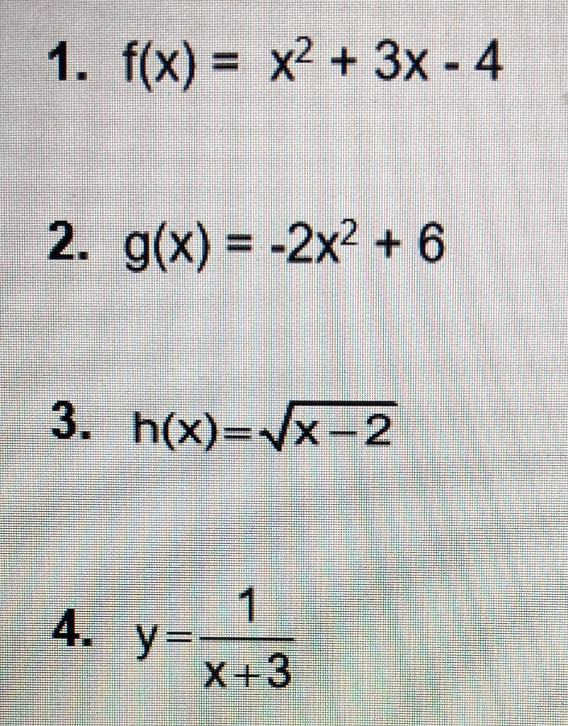 Solved Excel Lab 2 – Using Excel to Graph Functions | Chegg.com