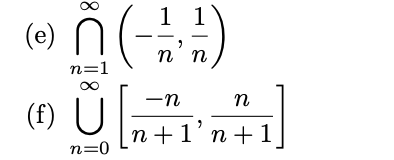 Solved Real Analysis. Prove Rigorously. Determine if each | Chegg.com