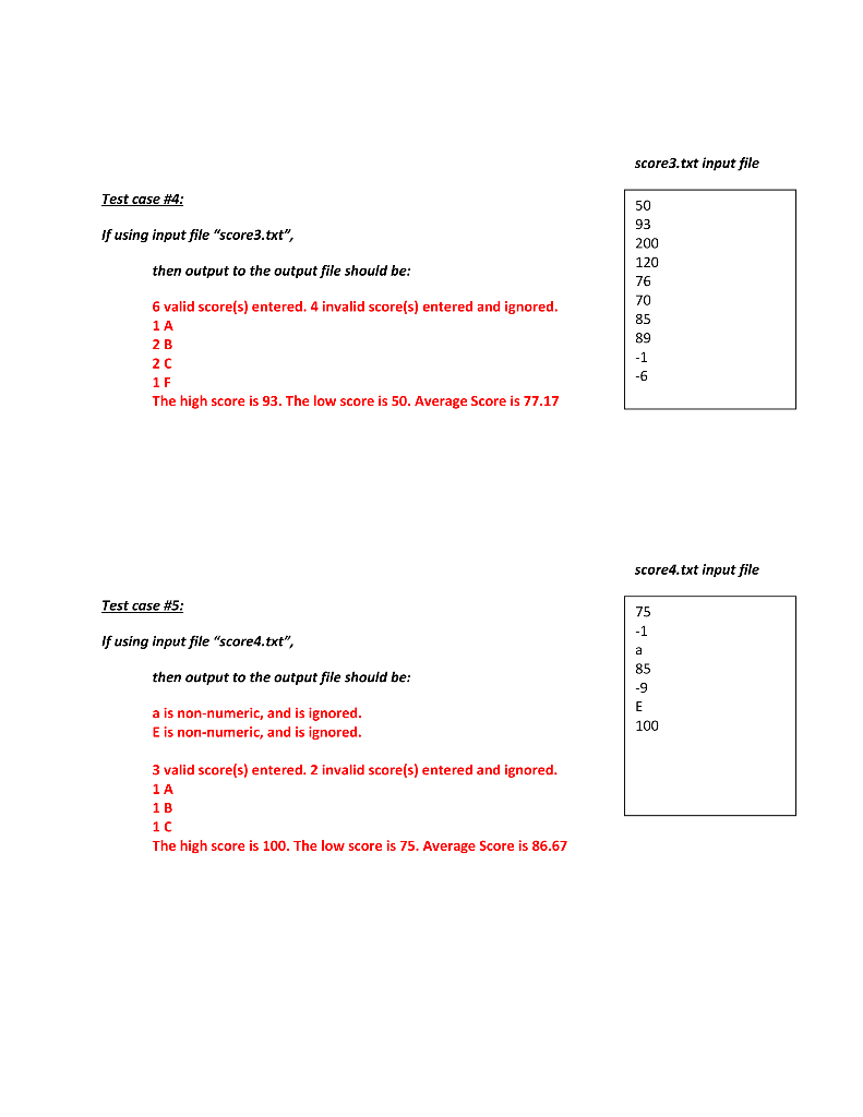 Solved pls use python Create an input file using notepad ( | Chegg.com